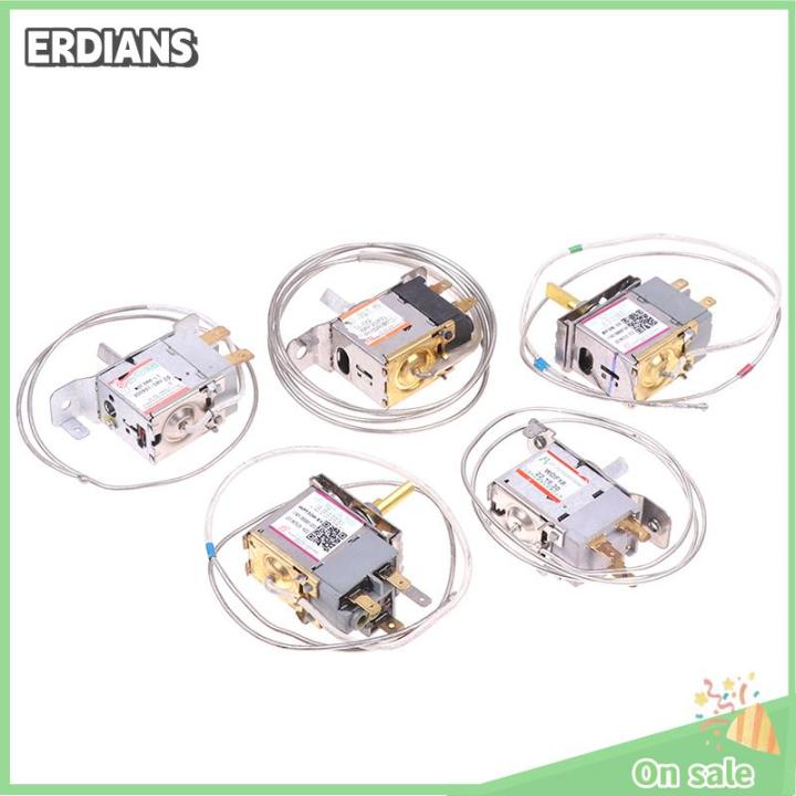 ERDIANS WPF22-L 2/3Pin Refrigerator Thermostat Household Metal Temperature Controller | Lazada PH