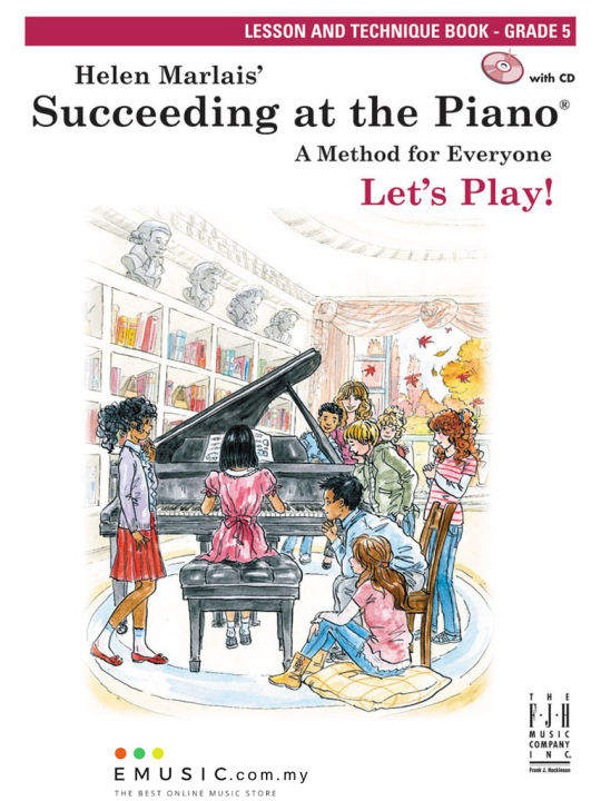 The FJH Succeeding at the Piano Lesson and Technique Book Method Book ...