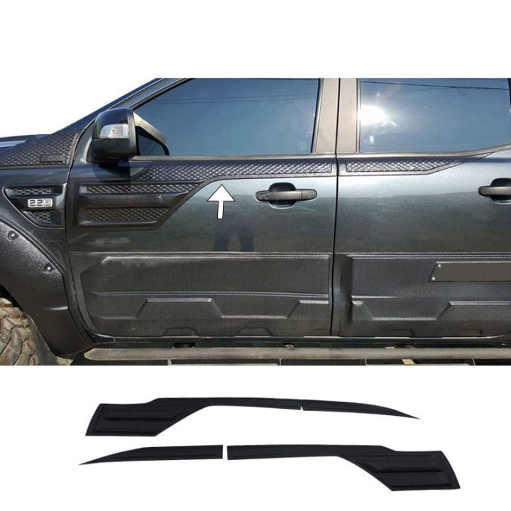 Ranger T6 T7 2012-2019 2020 2021 Door Trim Kits Upper Moldding Ford ...