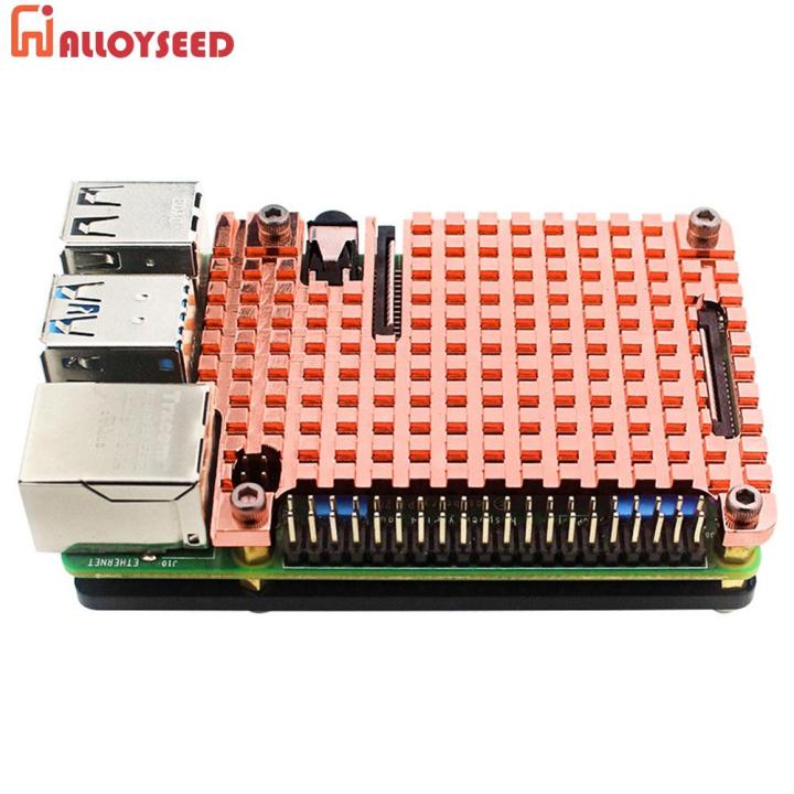 Professional Pure Copper Heatsink Radiator for Raspberry Pi 4B ...