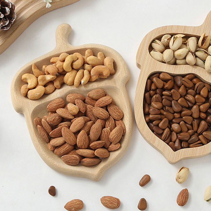 DCENTA-Wooden Serving Tray Multi Purpose Wooden Charcuterie Board ...