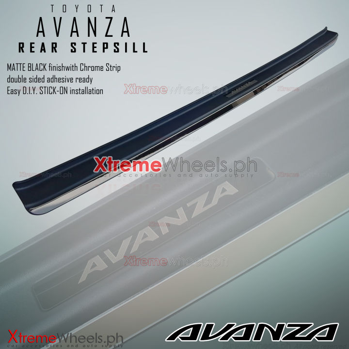 Toyota Avanza 2022 TO 2025 Rear Stepsill / Rear Bumper Protector ( Car ...