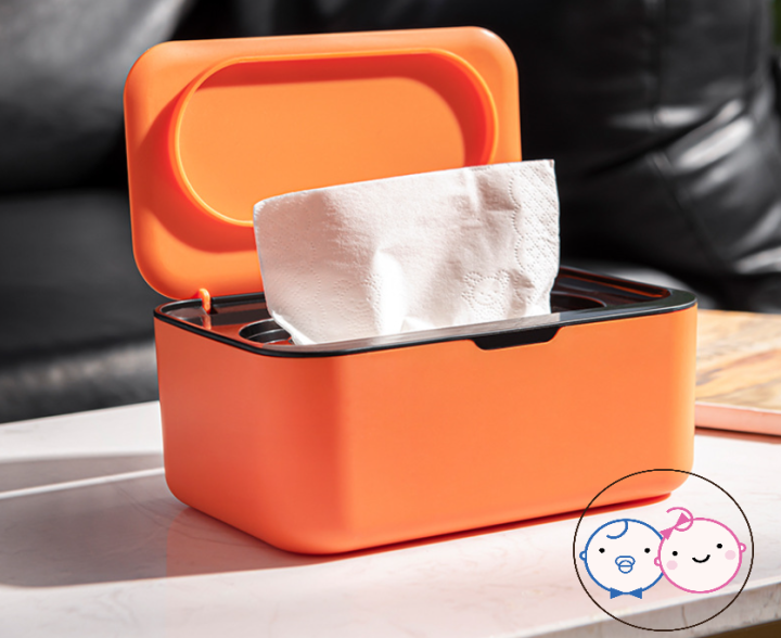 [HAPPY BABY&KID] Tissue Box Simple Cover, Wet Tissue Box, Household ...