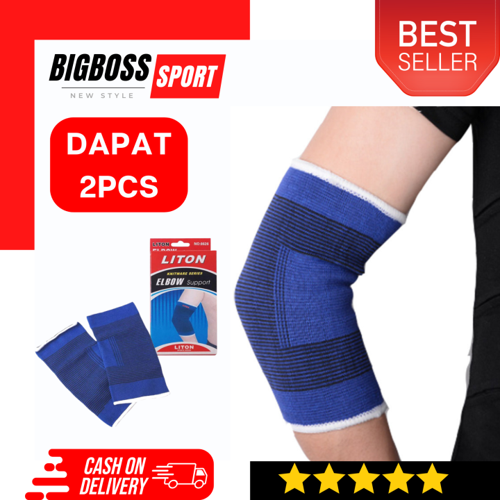 Elbow Support Liton / Deker Kain Pelindung Siku Tangan 1 Pasang - 2 pcs | Lazada Indonesia