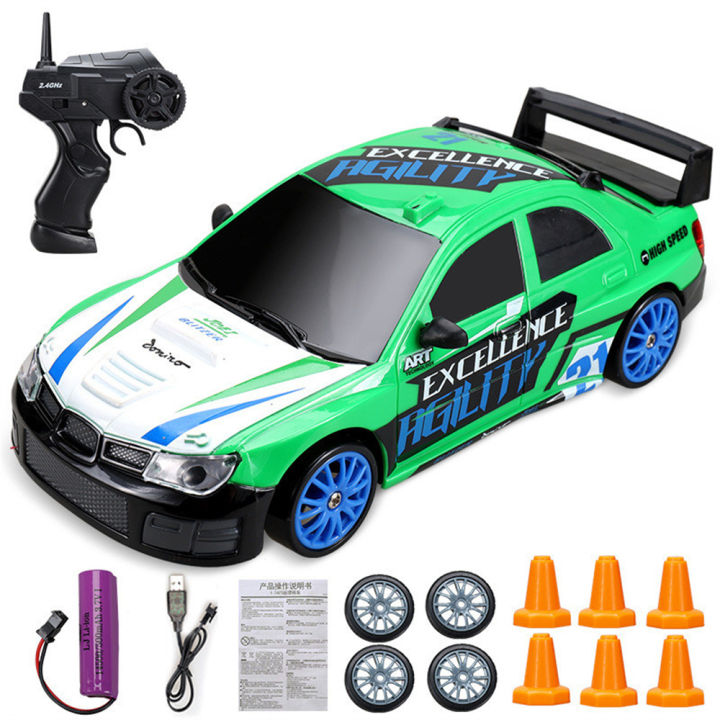 RC Car SC24A RTR 1/24 2.4G 4WD Drift HB Toys LED Light On-Road Vehicles ...