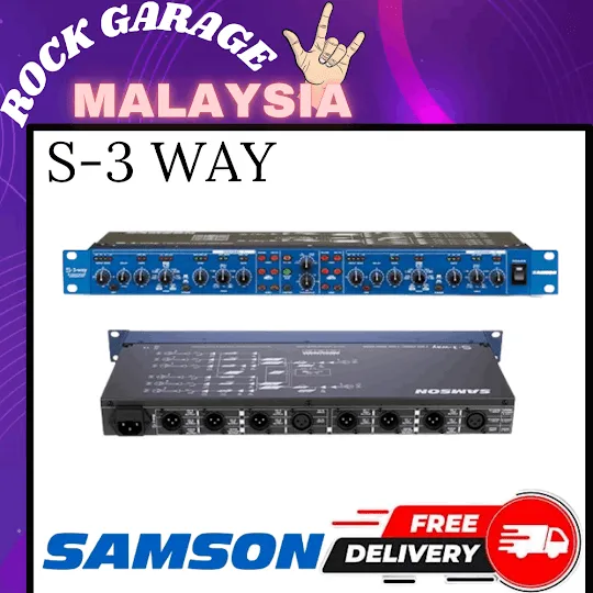 SAMSON S-3 WAY STEREO/MONO CROSSOVER ( S3WAY / S 3 WAY ) | Lazada