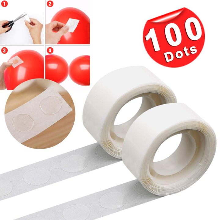 Balloon Tape Balloon Glue 100 Point Birthday Party Balloons Tape happy ...