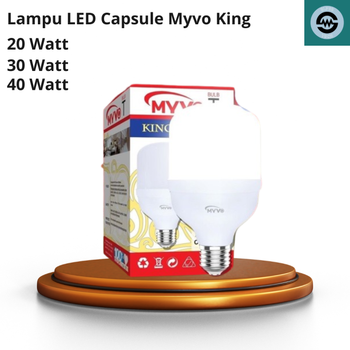 Lampu LED Capsule Myvo King 40 Watt / Lampu led plafon rumah kamar ...