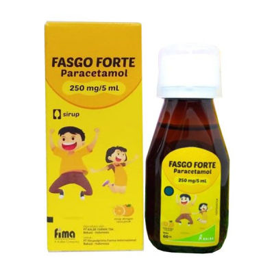 Fasgo Pasgo Vasgo Fago sirup forte 60ml obat demam anak obat fasgo ...