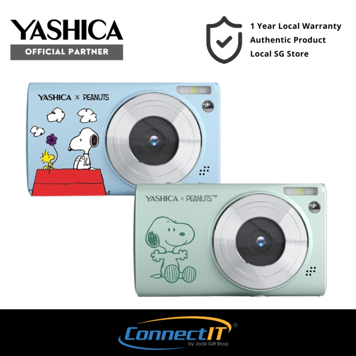 Yashica X Peanuts Compact Digital Camera DP-100 Snoopy version ( 1 Year ...
