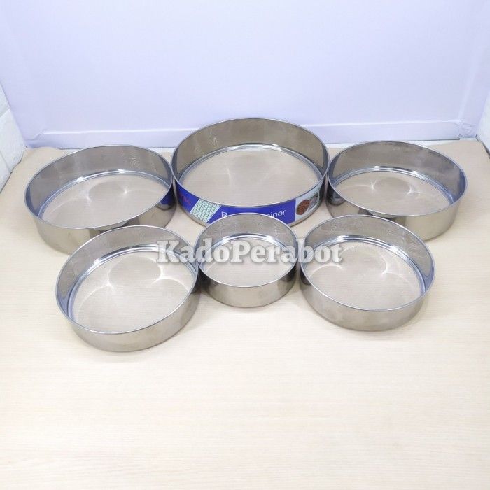Saringan Tepung - Saringan Stainless Full - Round Strainer Stainless ...