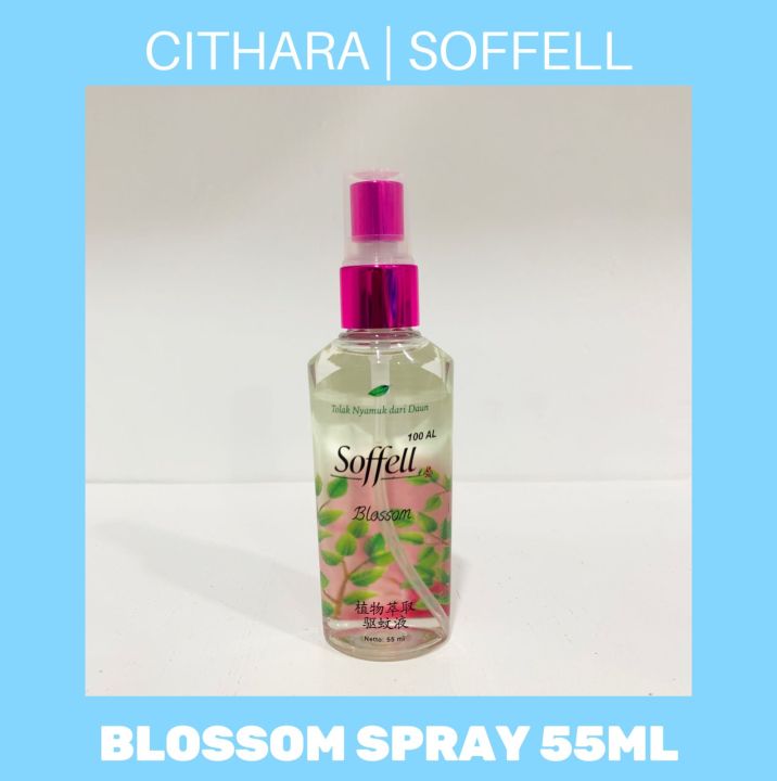 SOFFELL SPRAY BLOSSOM 55ML | SPRAY PENOLAK NYAMUK | Lazada Indonesia