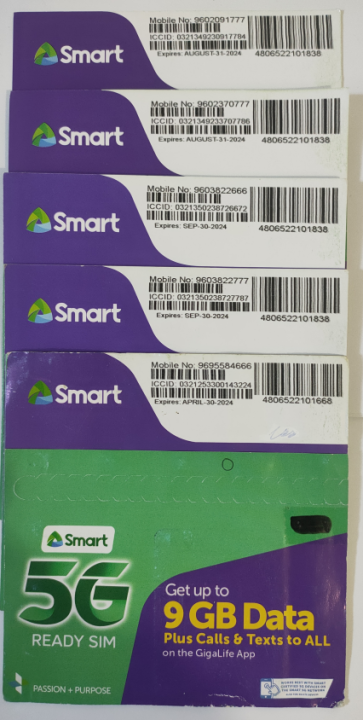 Smart 5G LTE Special Number Vanity Tricut SIM Card Unique Eternity Luck ...