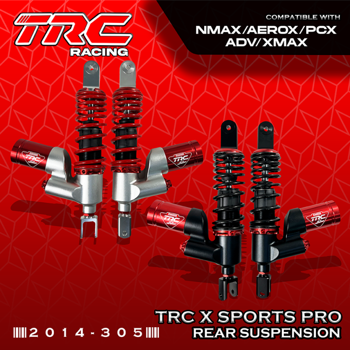 TRC Racing Shock Absorber Suspension 305mm XMAX/ADV/PCX/NMAX/AEROX ...