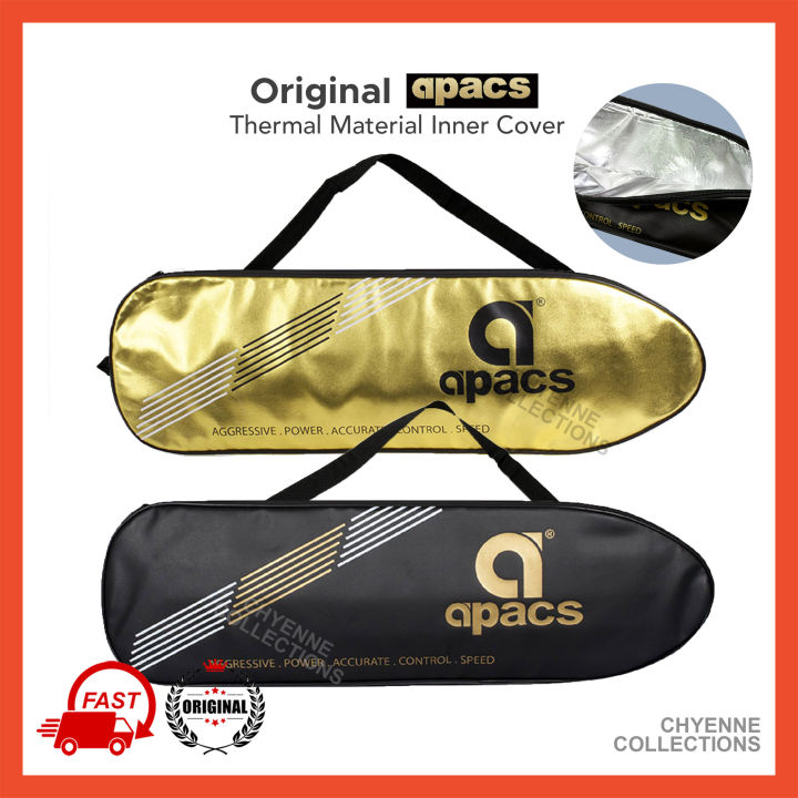 Original Yonex Apacs Thermal Badminton Full Cover ( for Racket Racquet ...