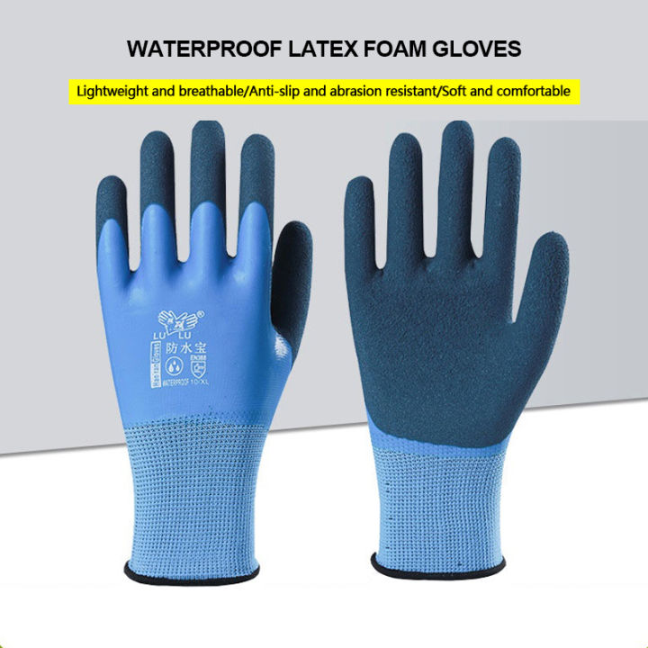 Local Warehouse Labor Protection Gloves - Waterproof, Anti-Slip, and ...