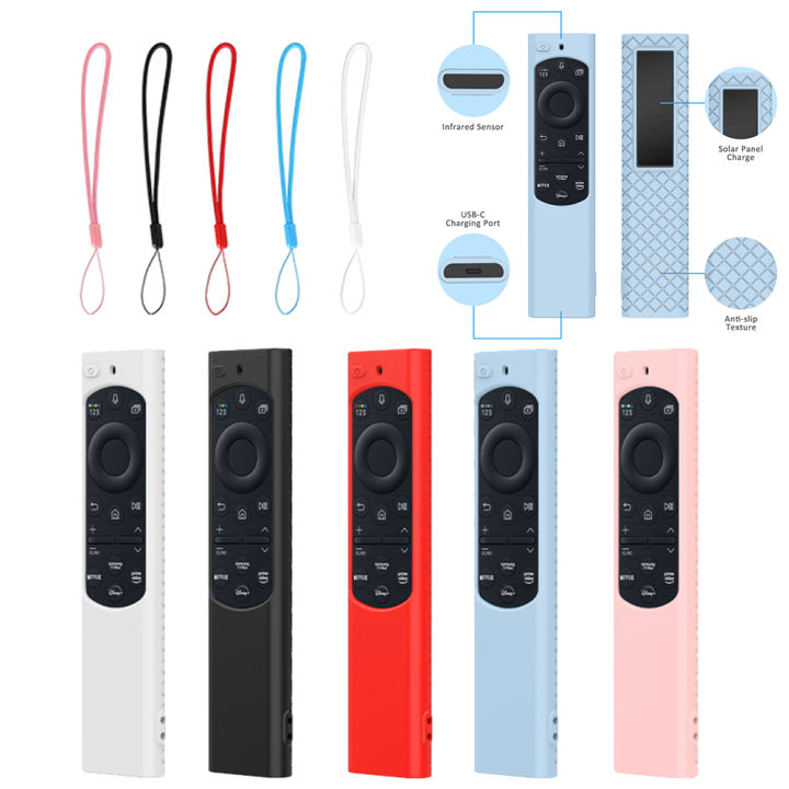 Silicone Protective Case For 2022 Samsung Solar Remote Control BN59 ...