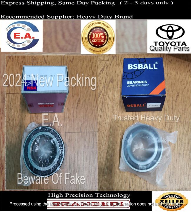 (Front) Original Toyota Vios Front Wheel Bearing Toyota Vios Wheel ...