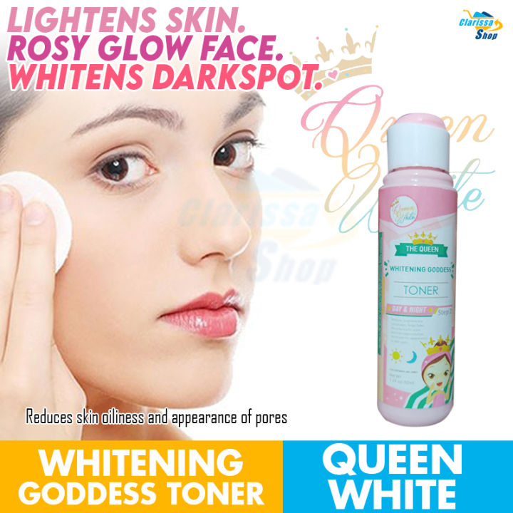 Queen White Goddess Toner 50ml Whitening, Brightening, Moisturizes ...