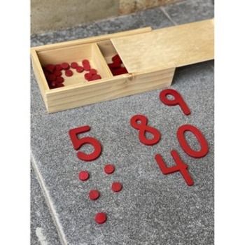 Montessori Number and counters | Lazada Indonesia