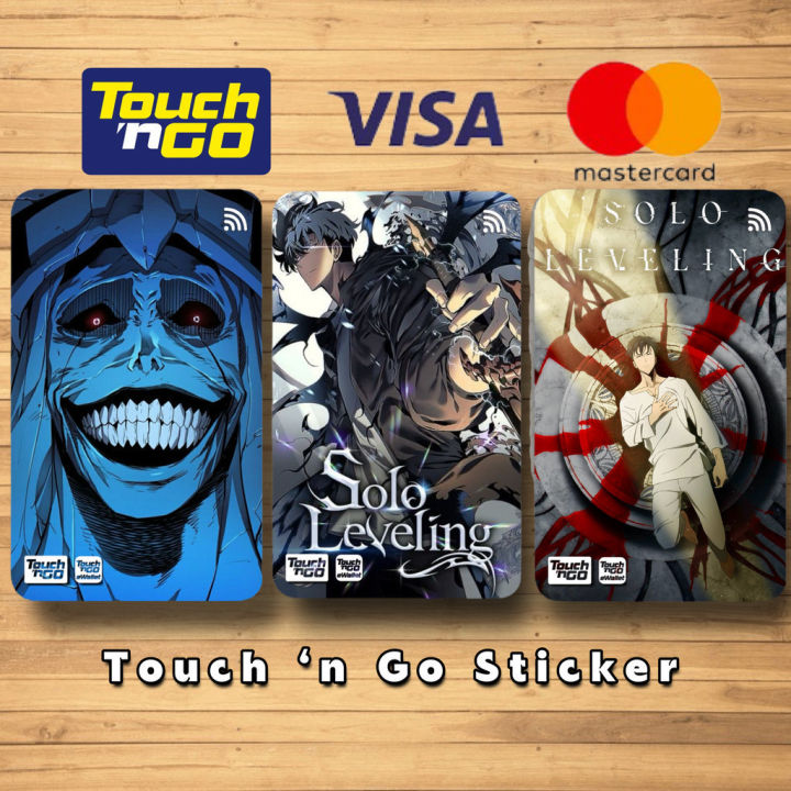 Touch n Go Card Sticker Cover TNG / MASTER / VISA / CREDIT/ DEBIT CARD Printing DIY Film for ...
