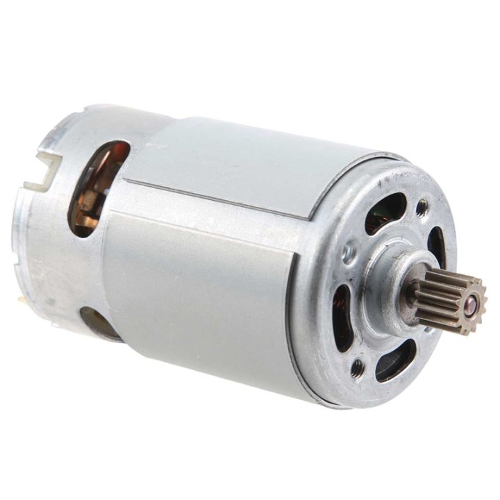 RS550 DC Motor 8.2mm 14 Teeth Gear Mini Motor 21V 29800RPM Electric Saw ...