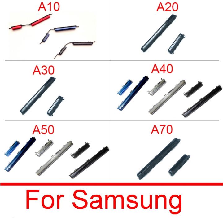 Side Power On Off Button Volume Key Switch Button For Samsung Galaxy A10 A105F A20 A205F A30 ...