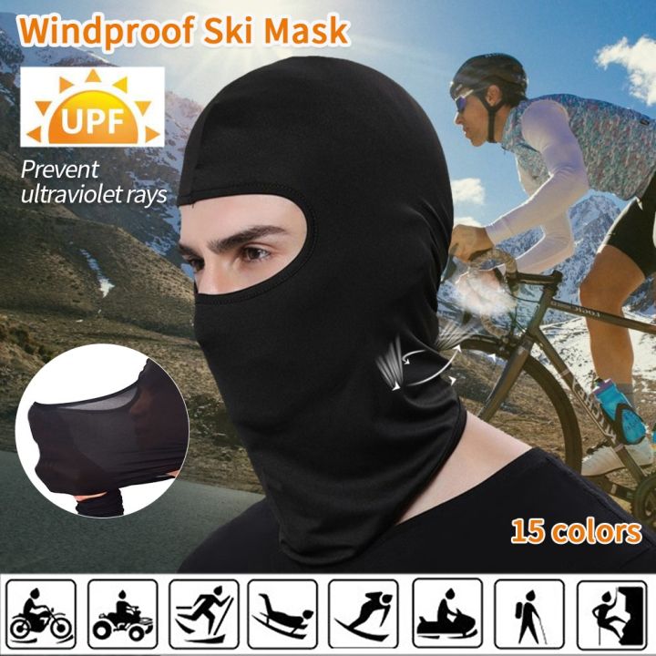 Motorcycle Mask Cycling Balaclava Full Cover Face Mask Hat Balaclava ...