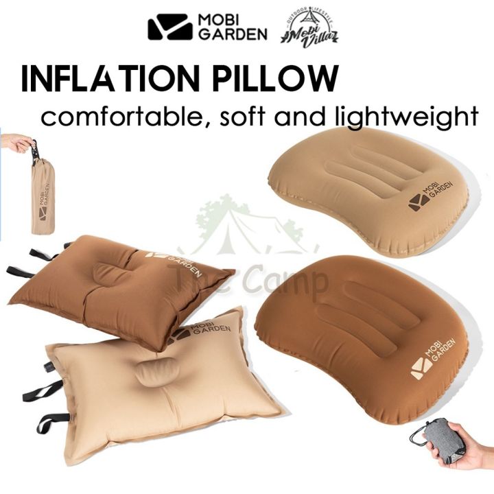 Mobi Garden Pillow Auto Inflate Camping Outdoor Bed Mattress Inflatable ...