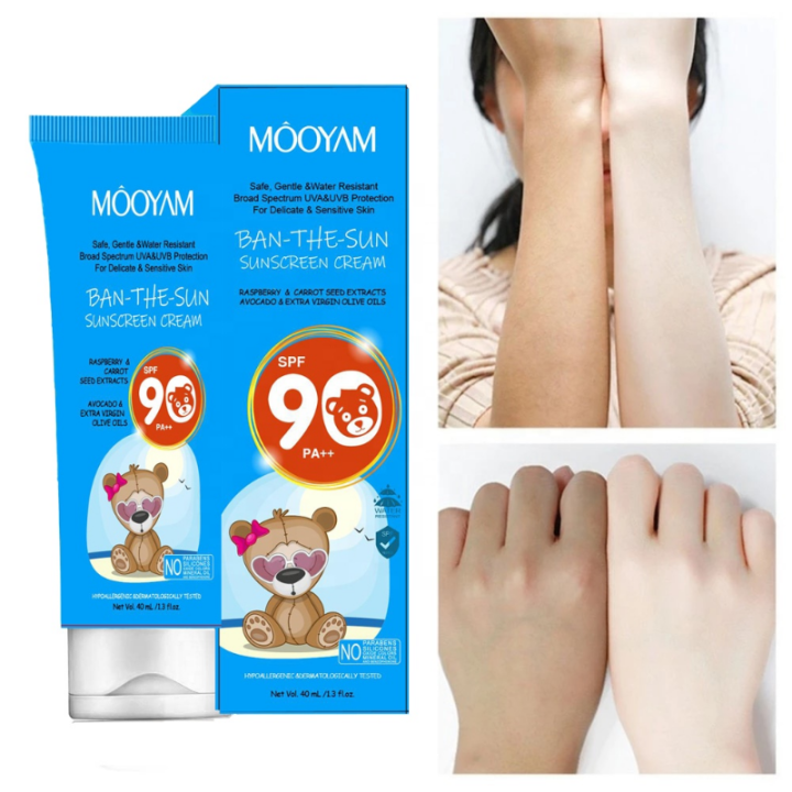 MOOYAM Advanced Brightening Sunscreen SPF90 Waterproof Sunscreen 12 ...