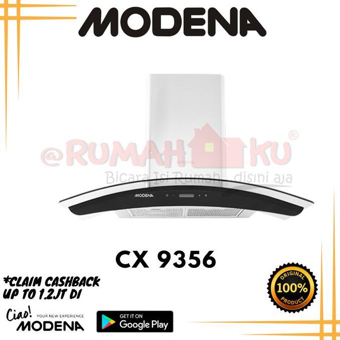 COOKER HOOD MODENA CX 9356 CHIMNEY HOOD | Lazada Indonesia