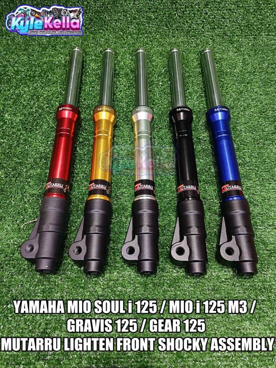 MUTARRU LIGHTEN FRONT SHOCK ASSEMBLY YAMAHA MIO SOUL I 125 / MIO I `125 ...