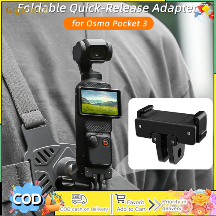 Foldable Quick-release Adapter Compatible For Osmo Pocket 3 Action ...