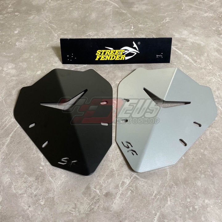 Visor Alumunium Aerox Old / New Set + Baut by Street Fender WIndshield ...