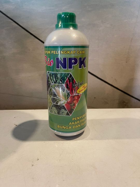 (1LITER)pupuk bio NPK pupuk cair yang mengandung unsur hara lengkap (N ...