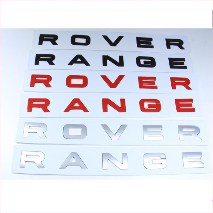 Suitable For Land Rover English Car Logo RANGE ROVER DISCOVERY Range ...