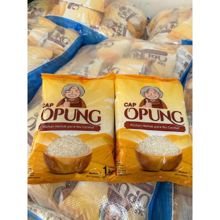 Beras opung 1 kg Beras sembako merek Opung 1 kg | Lazada Indonesia
