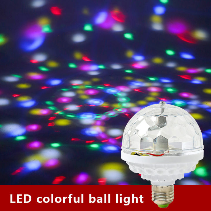 Rotating Magical Ball Lights Mini RGB Projection Lamp Party DJ Disco Ball Light Indoor Lamps ...