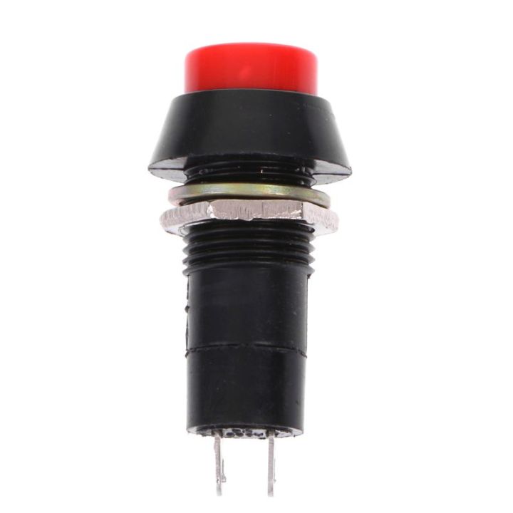 5 Pcs Self-Locking Push Button Switch 2-pin Mini Momentary Switch ...