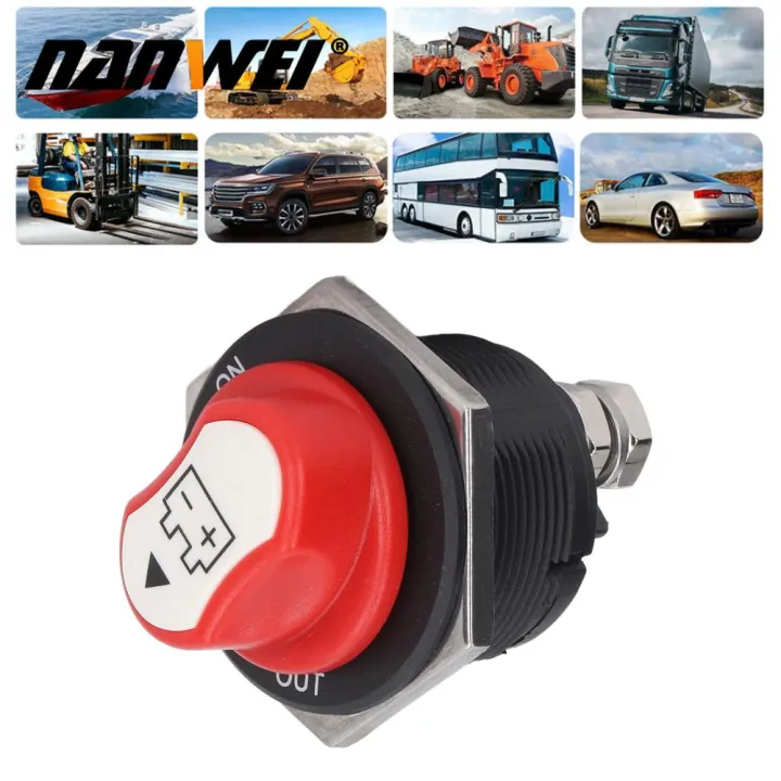 Battery Isolator Switch 32V DC Battery Power Cut Switch 200A for ...
