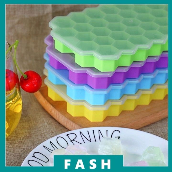 Grids Plastic Ice Cube Molds Maker Summer Tray Box Ice Molder Fast ...