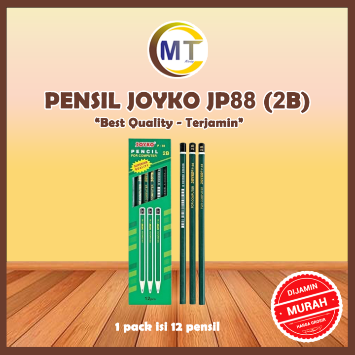 Pensil Joyko 2B JP88 1 lusin 12 pcs Pensil Sekolah | Lazada Indonesia