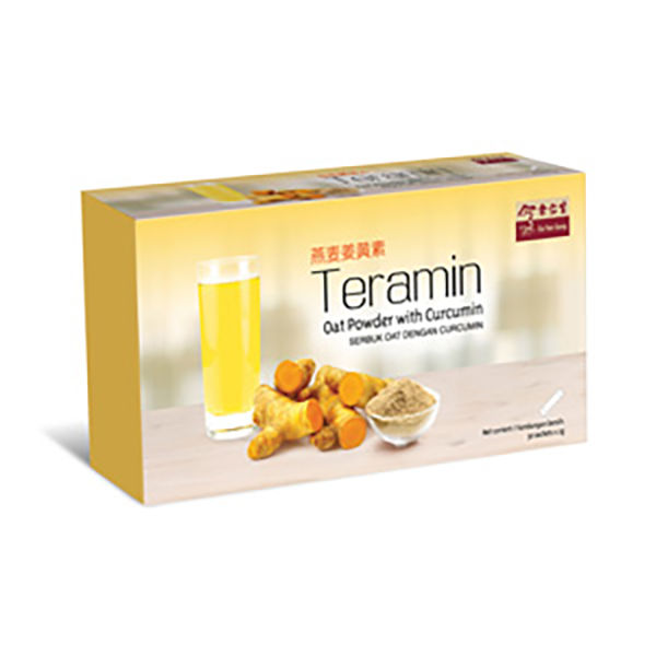 《正品》余仁生Eu Yan Sang Teramin 燕麦姜黄素 Oat Powder with Curcumin/30 sachets x ...