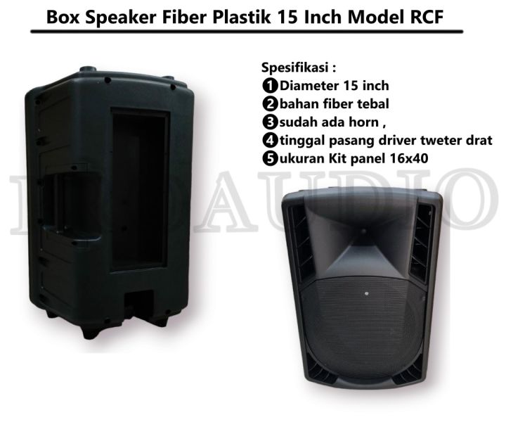 Box Speaker Bahan Fiber Plastik 15 Inch Model RCF Lama | Lazada Indonesia