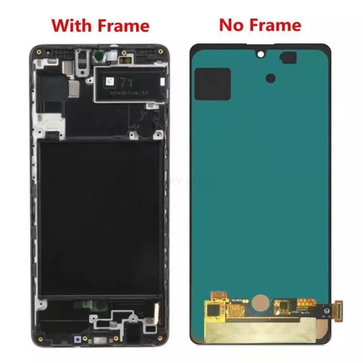 Samsung Galaxy A71 2020 A715f lcd A715 A17 lcd with touch screen set ...