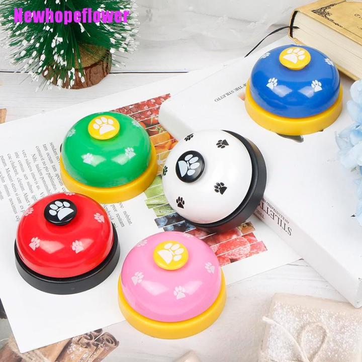 [NFPH] Ringing Colored Footprint Fun Ringing Dog Bell Dog Cat Training ...