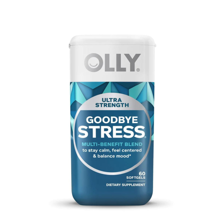 Olly Ultra Strength Goodbye Stress Multi - Benefit Blend Dietary ...