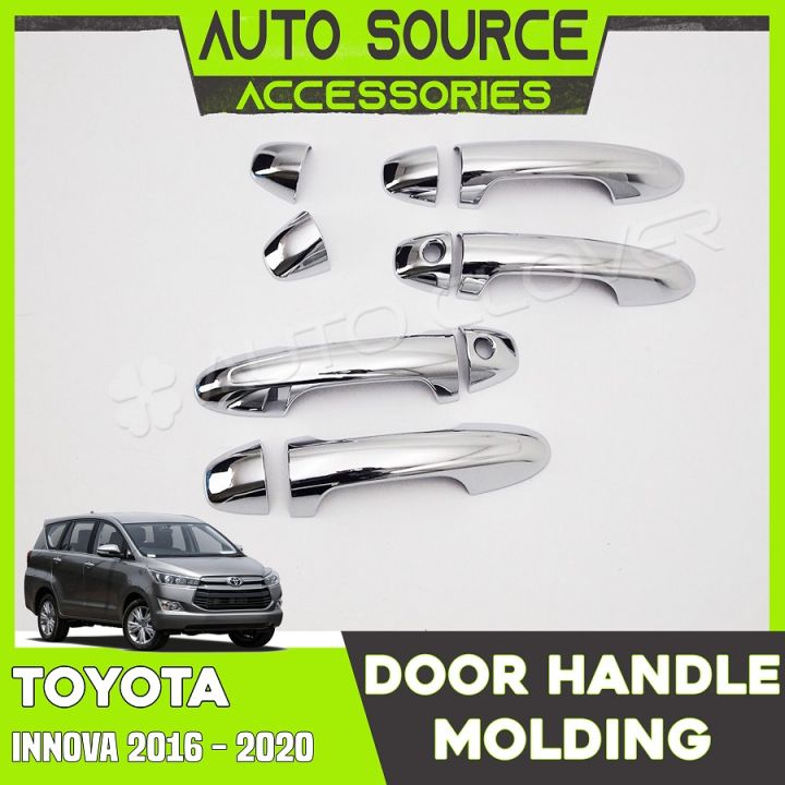 TOYOTA INNOVA 2016-2023 DOOR HANDLE COVER CHROME 2016 2017 2018 2019 ...