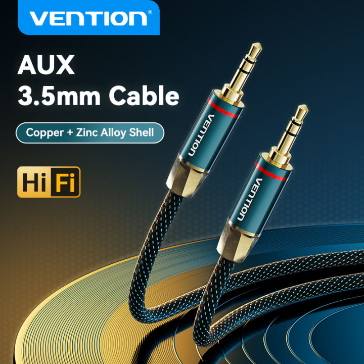Vention 3.5mm Jack Adapter Bi-direction Aux Cable for Amplifier Guitar ...