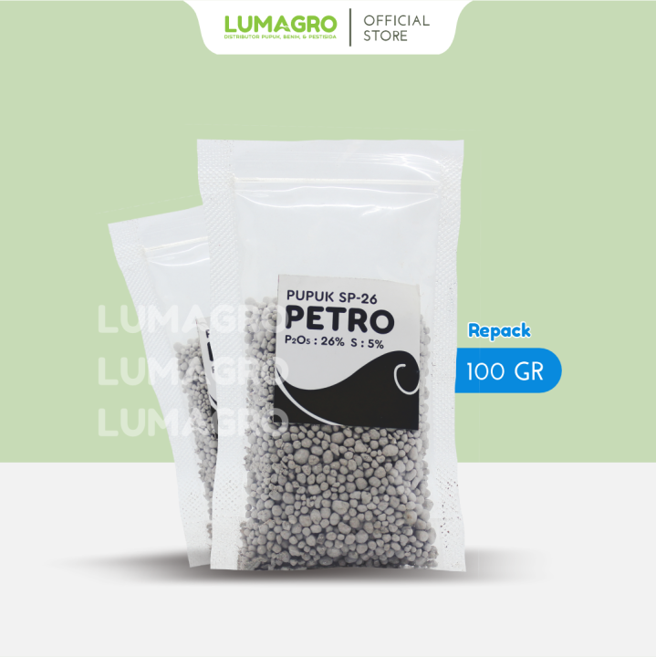 Pupuk SP26 Petro 100gr 500gr 1kg Repack Meningkatkan Pertumbuhan Akar ...